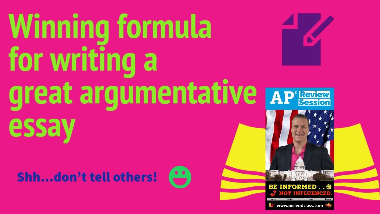 How To Write An Argumentative Essay For AP Gov YouTube how-to-write-an-argumentative-essay-for-ap-gov-youtube