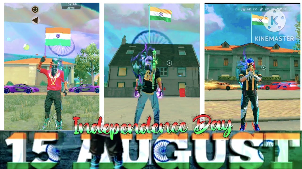 15 AUGUST INDEPENDENCE DAY STATUS 🇮🇳🇮🇳|| FREE FIRE CELEBRATE ...