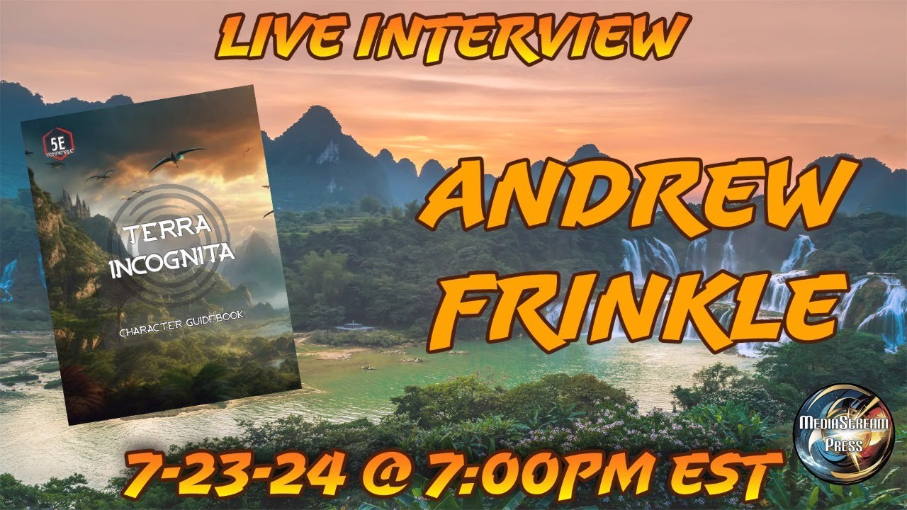 Terra Incognito a 5E Setting - A Conversation with Andrew Frinkle - YouTube