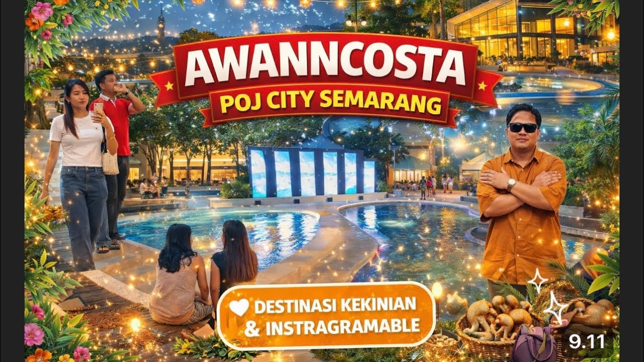 🔴#323 AWANNCOSTA Semarang‼️ Kuliner viral di POJ City - YouTube
