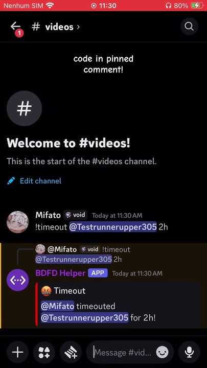 Easy Timeout command on BDFD! - YouTube