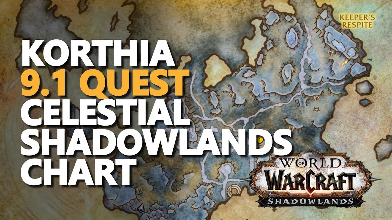 Celestial Shadowlands Chart WoW Quest - YouTube
