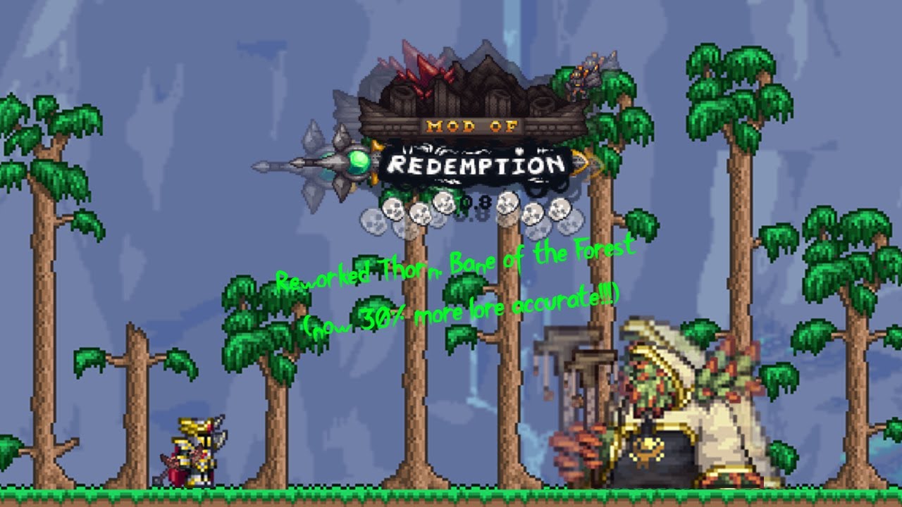 Terraria Mod of Redemption: Reworked Thorn, Bane of the Forest (Master ...