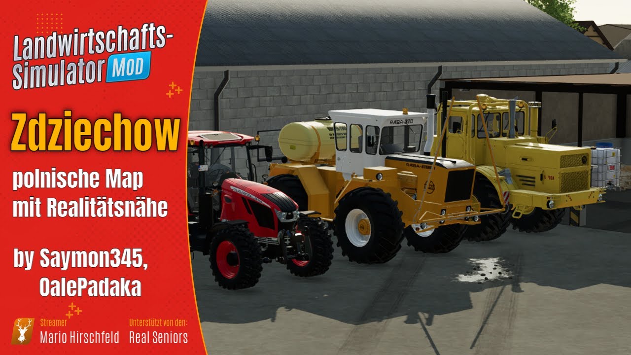 LS22 Map Zdziechow / Polnische Karte mit Realitätsnähe / LS22 ...