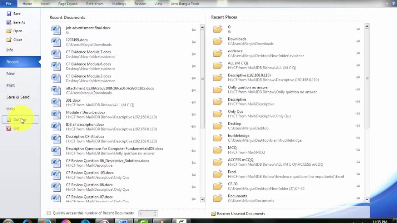 How To Change Ms Word Default Location YouTube How To Change Ms Word Default Location YouTube