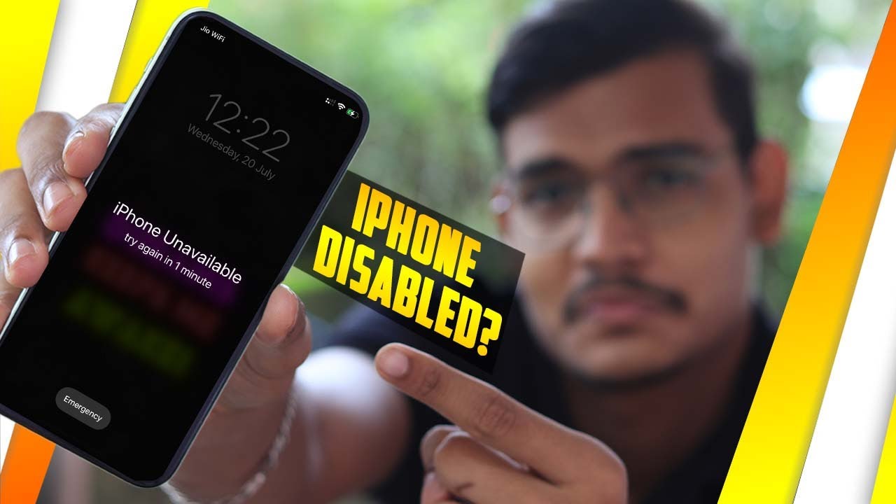 How to Undisable an iPhone without iTunes | How to Unlock a Disabled ...