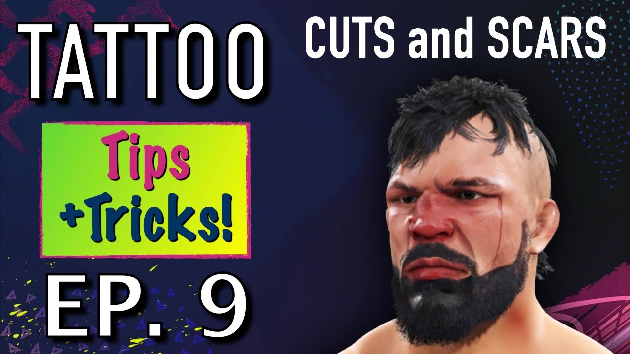 A Guide to Using Tattoos in UFC 4: Cuts/Scars and Blood - YouTube