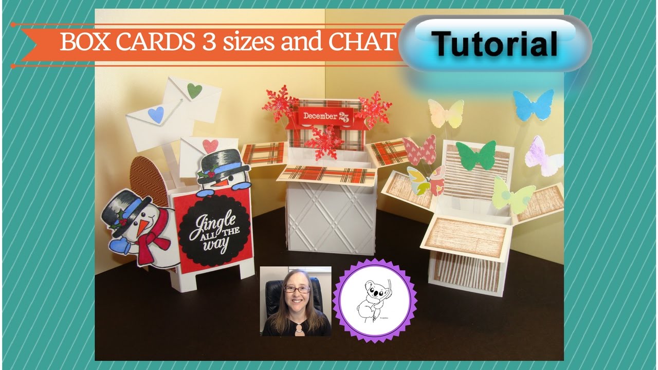 **LIVE/ARCHIVED** Box Cards (3 different sizes) and Chat - YouTube