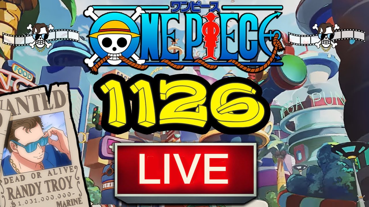 ONE PIECE 1126 LIVE - YouTube