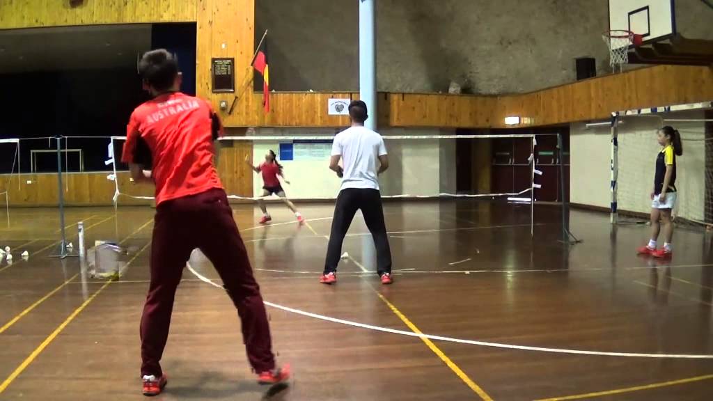 ATC Badminton Academy--2attackers1defender 2攻1防 - YouTube