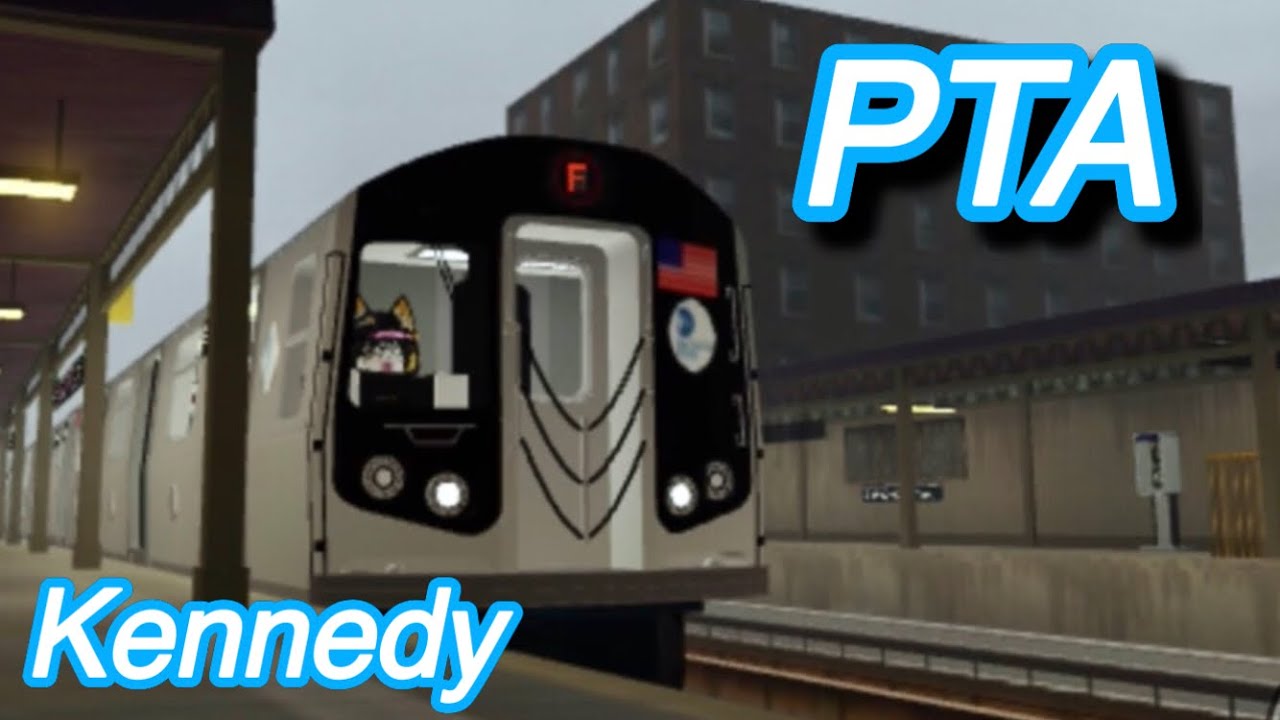 Roblox PTA Kennedy Admin [R142 & R160] trains - YouTube