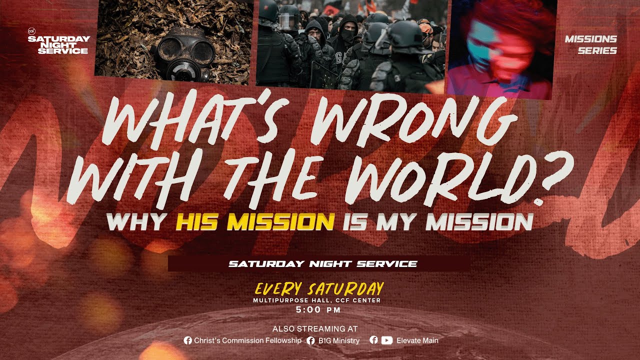 What's Wrong With The World | Obey God, Fulfill Your Mission | Ptr. Jim Whelchel - YouTube