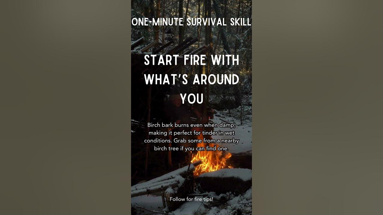 One-Minute Survival Skills: Essential Tips for the Outdoors 5 - YouTube