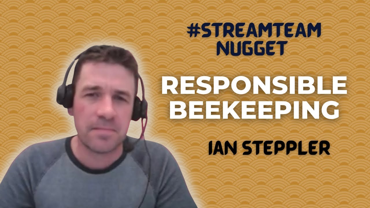 IAN STEPPLER - RESPONSIBLE BEEKEEPING (Honeybee Husbandry) | Stream ...