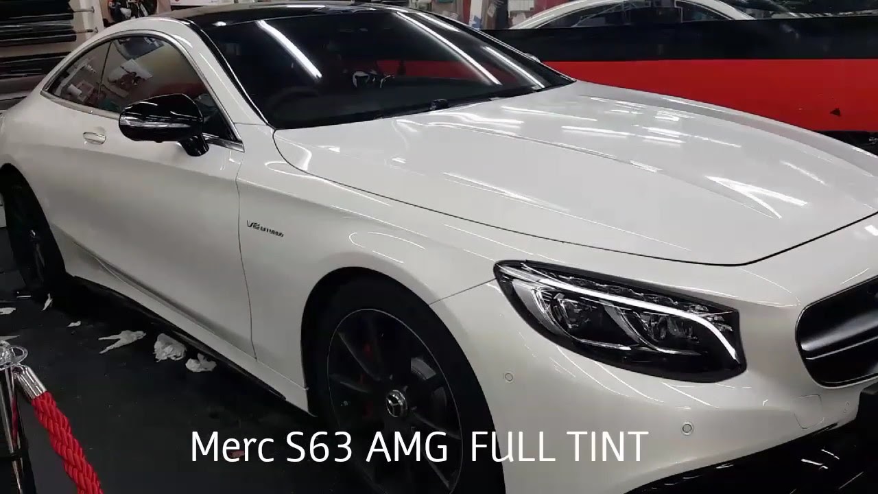 Mercedes benz S63 AMG Window Tinting video - YouTube