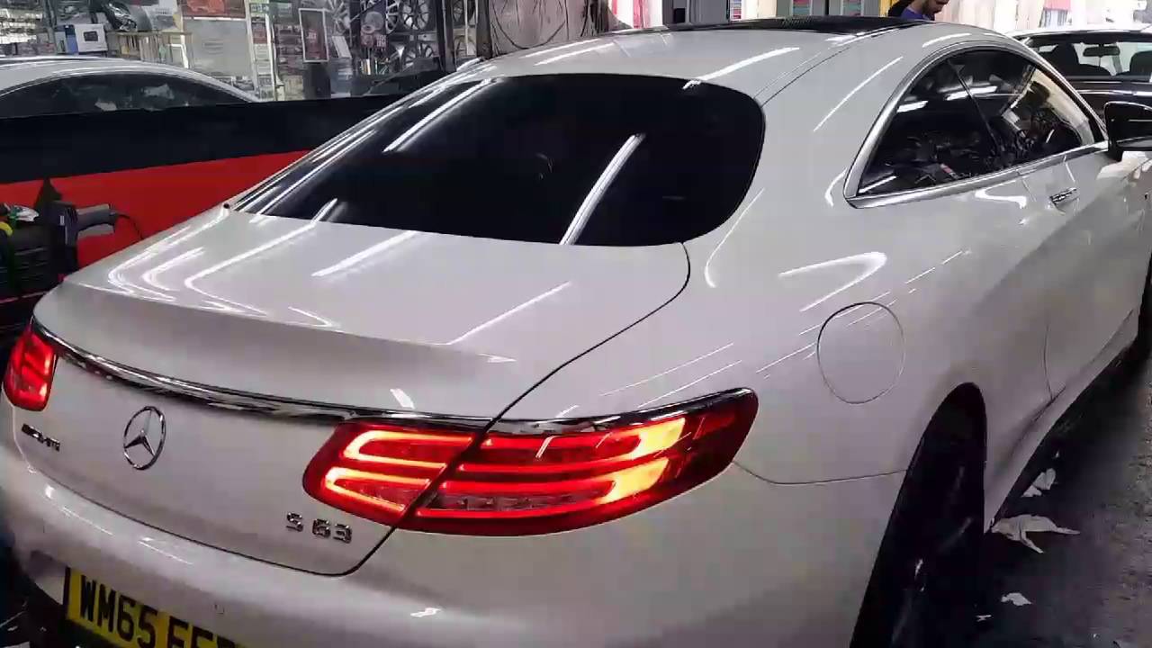 Mercedes benz S63 AMG Window Tinting video - YouTube