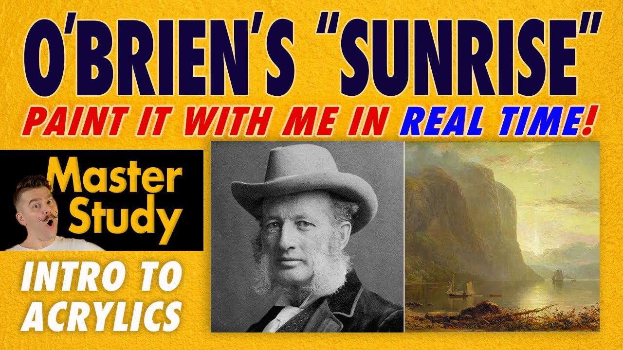 Paint Lucius R. O’Brien's "Sunrise on the Saguenay, Cape Trinity" (1880 ...