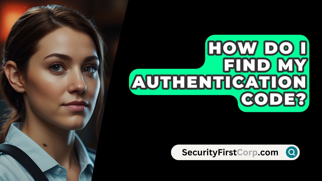 How Do I Find My Authentication Code SecurityFirstCorp YouTube How Do I Find My Authentication Code SecurityFirstCorp YouTube