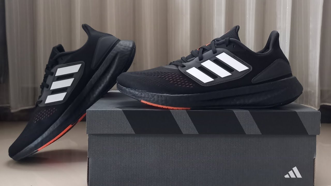 Highlight Adidas PUREBOOST 22 Running Shoes [Core Black/Cloud White ...