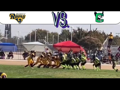 Novice Modesto Rams Vs. Novice Ceres Seahawks - YouTube