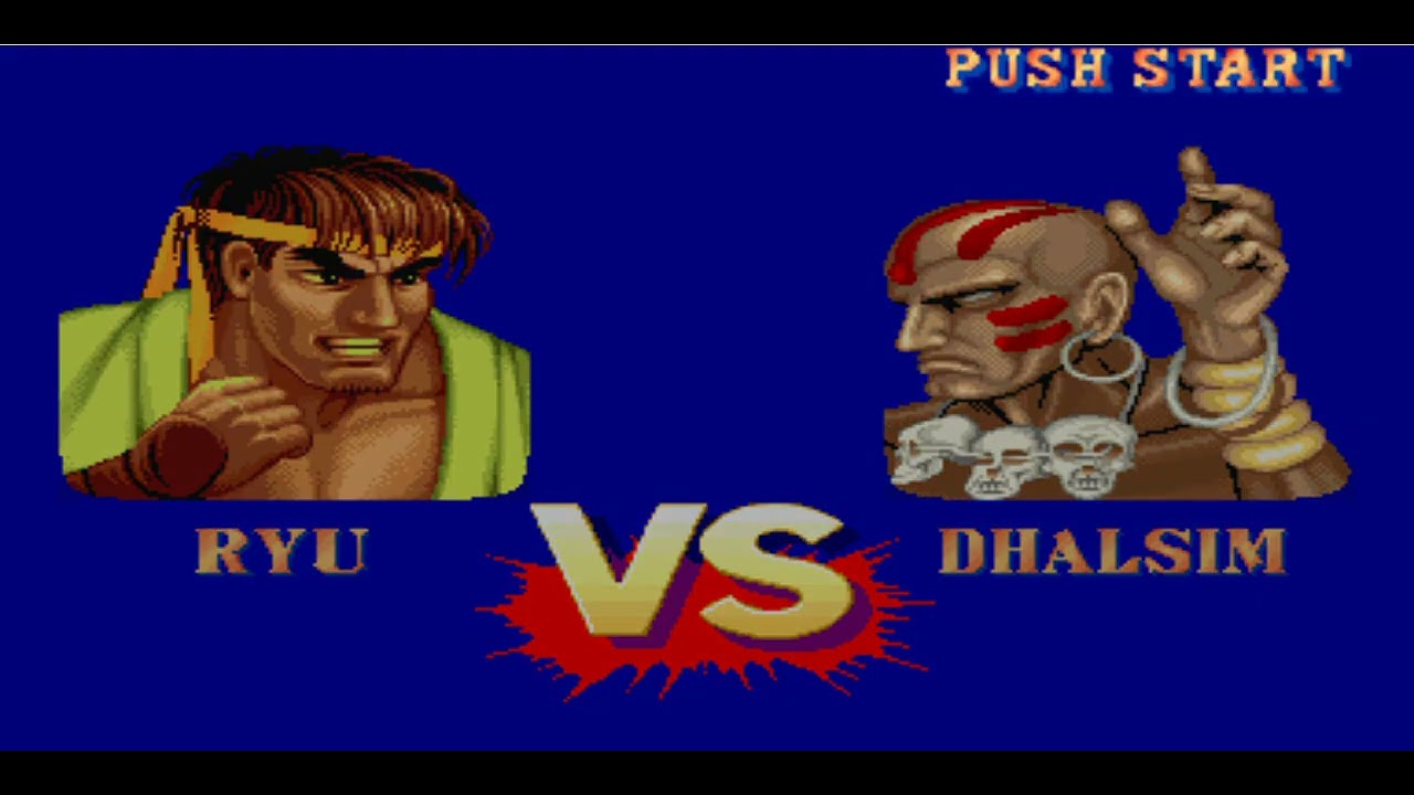 Ryu Arcade Mode Fight | Street Fighter 2 Full Run & Classic Battles ...