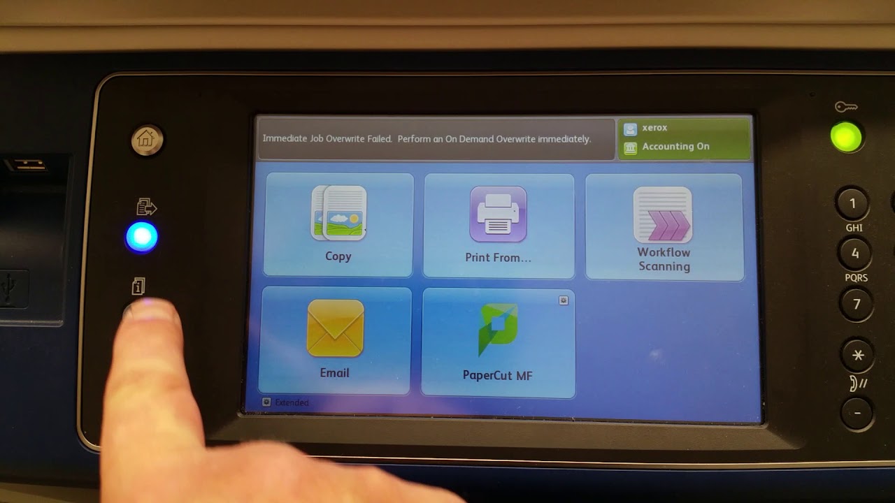 Papercut with a Xerox Machine - YouTube