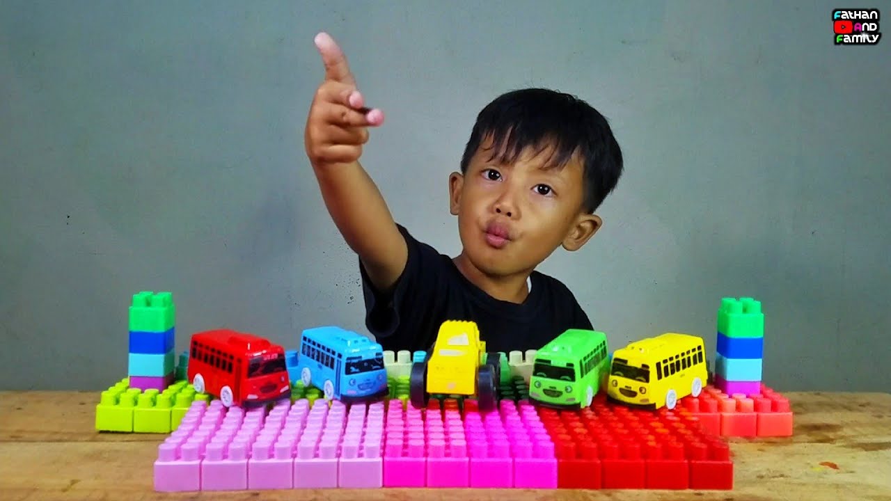 berhitung dan mengenal warna - belajar sambil bermain - YouTube