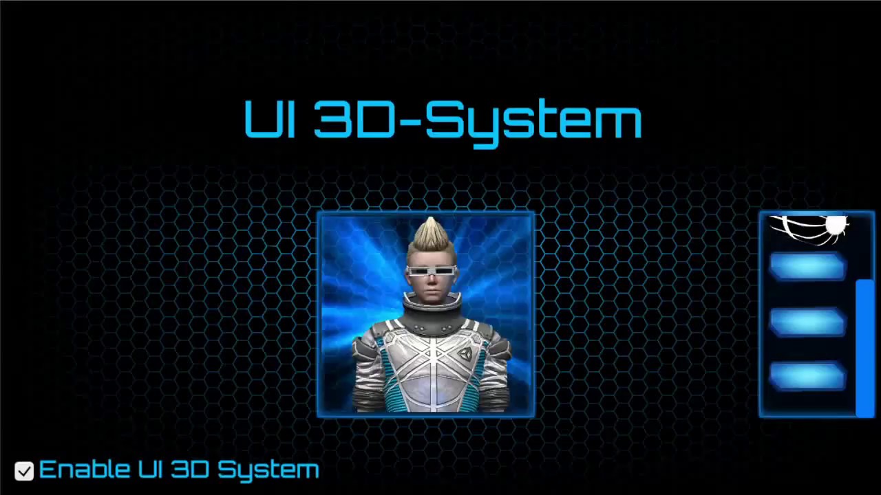UI 3D-System Preview - YouTube