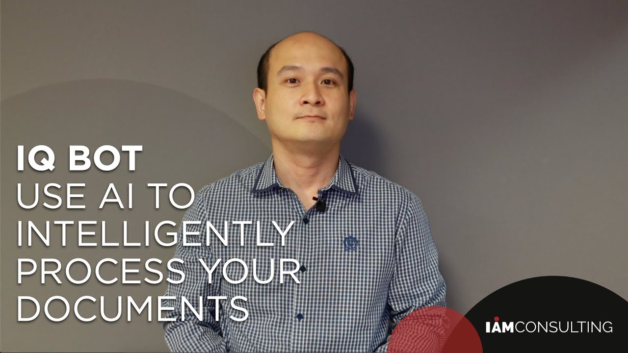 INTELLIGENT DOCUMENT: IQ bot - YouTube