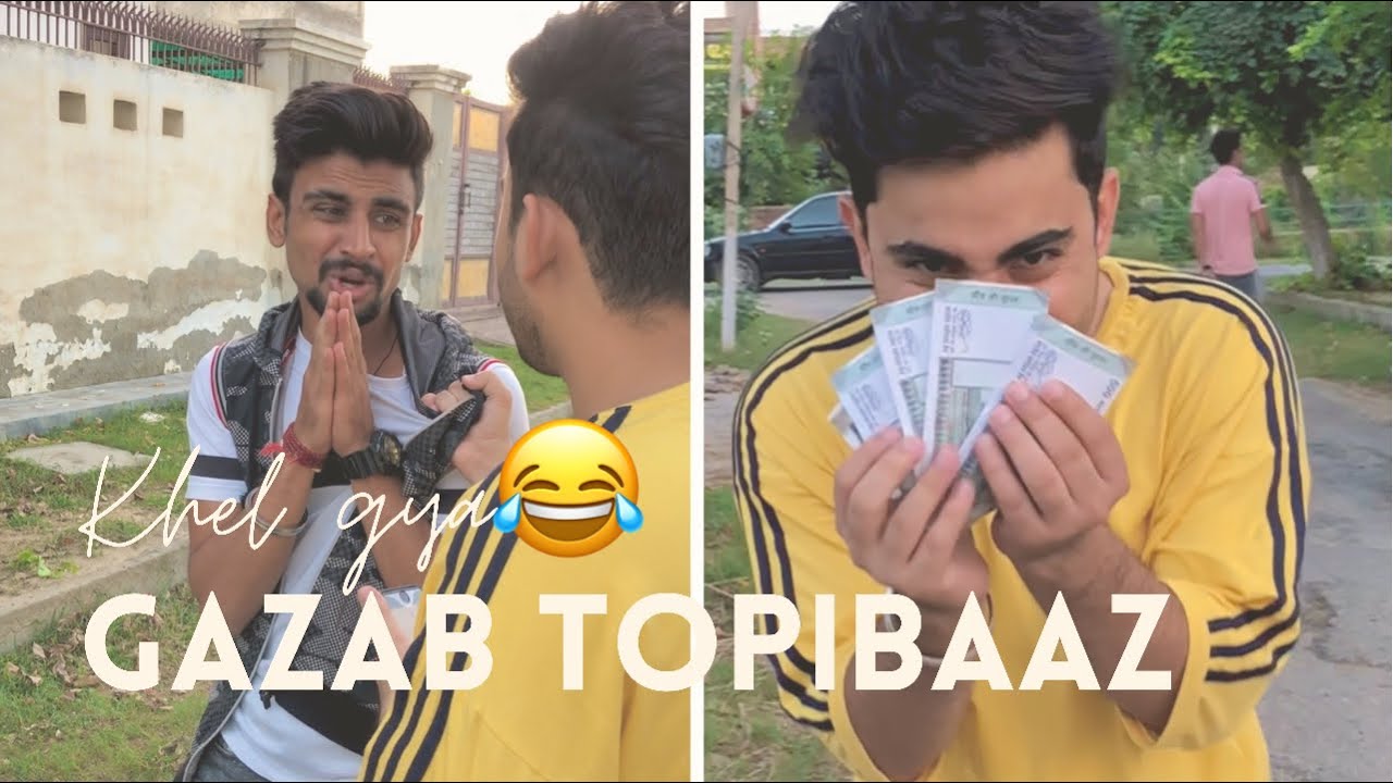 Gazab TopiBaaz😂 ib-@grandmasti arpit #shorts #comedy #chetanmonga - YouTube