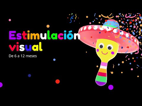 Estimulación visual para bebés de 6 a 12 meses sonaja