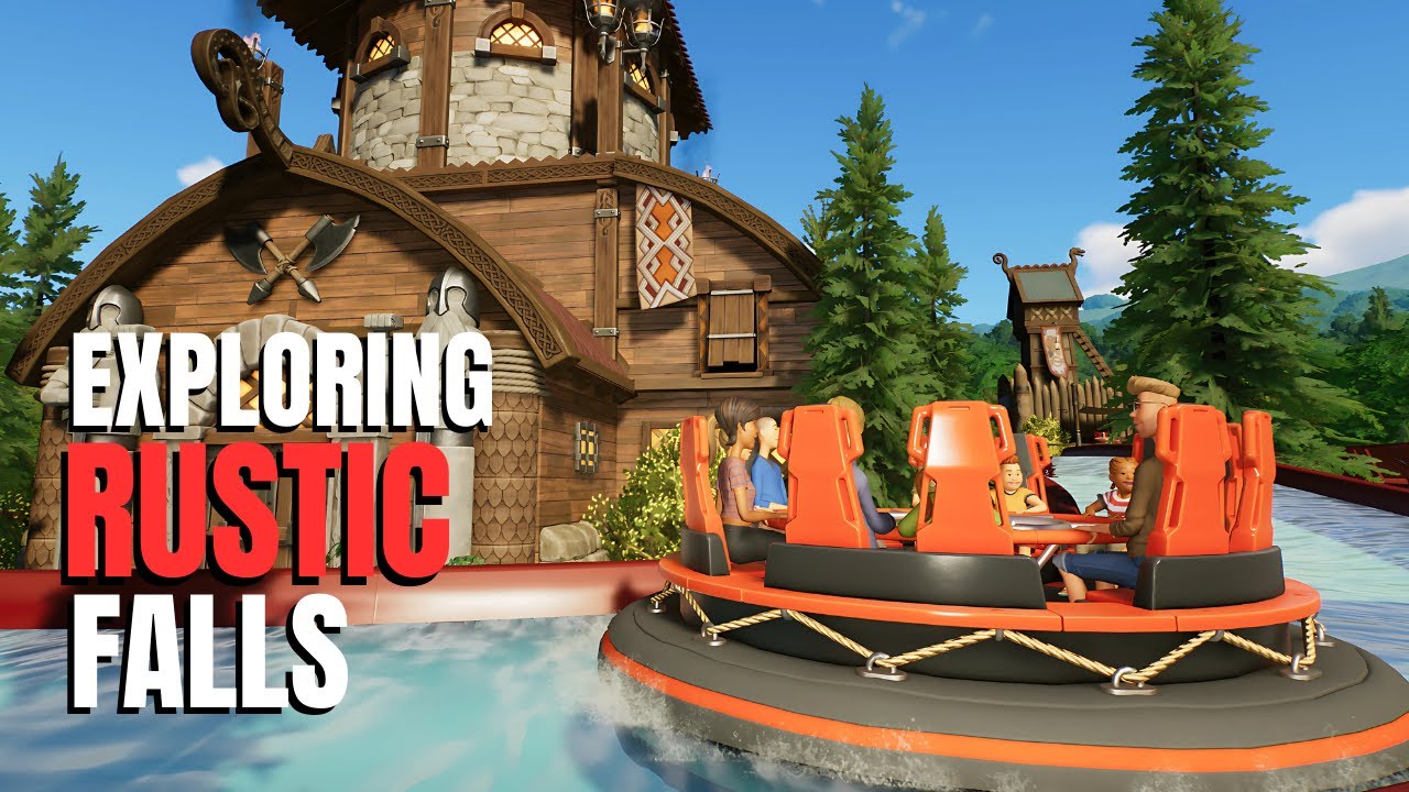 Rustic Falls is the ULTIMATE Planet Coaster 2 Masterpiece! - YouTube