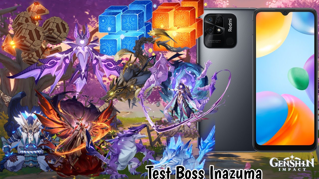 Redmi 10c Test Boss Inazuma Genshin Impact - YouTube