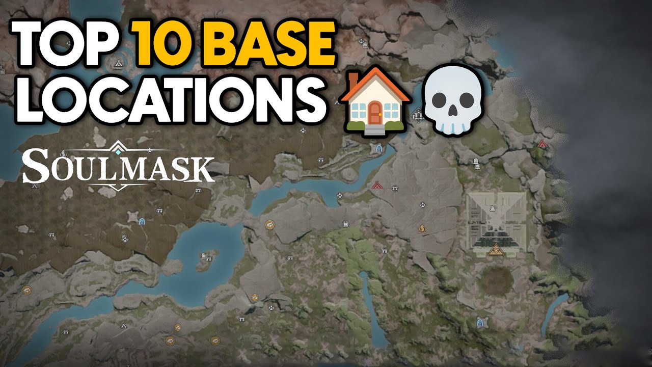 🏠 Top 10 BEST PvP Base Locations in Soulmask – Ultimate Base Guide! 🔥 ...