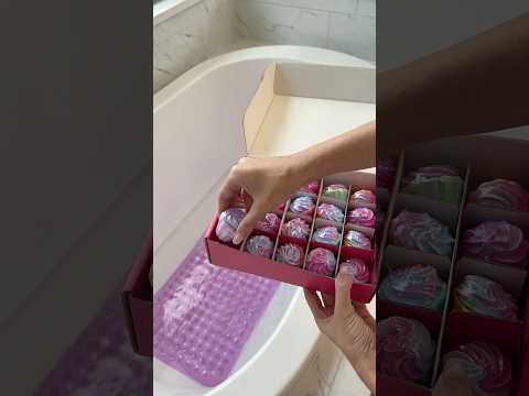 Setting up the ultimate sleepy time bath for my daughter!
