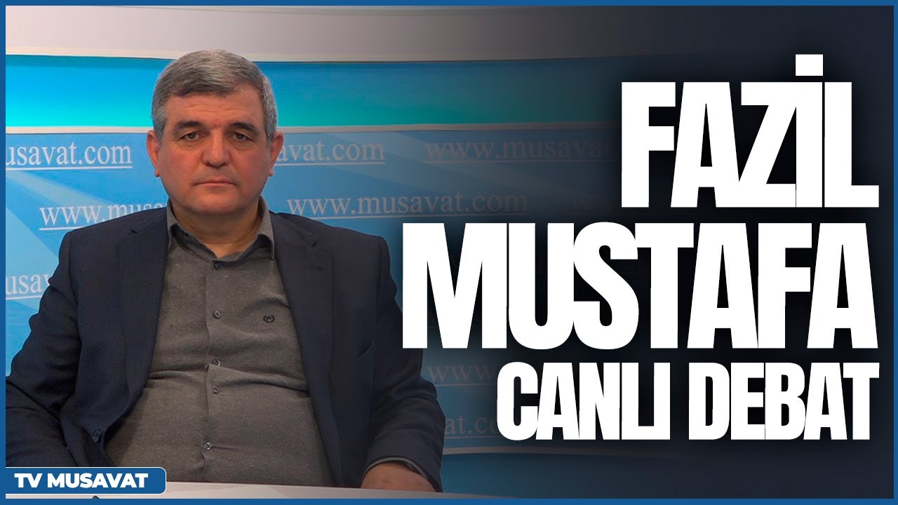 Fazil Mustafa elə sirləri açır ki! Sui - qəsddən sonra ilk dəfə CANLI ...
