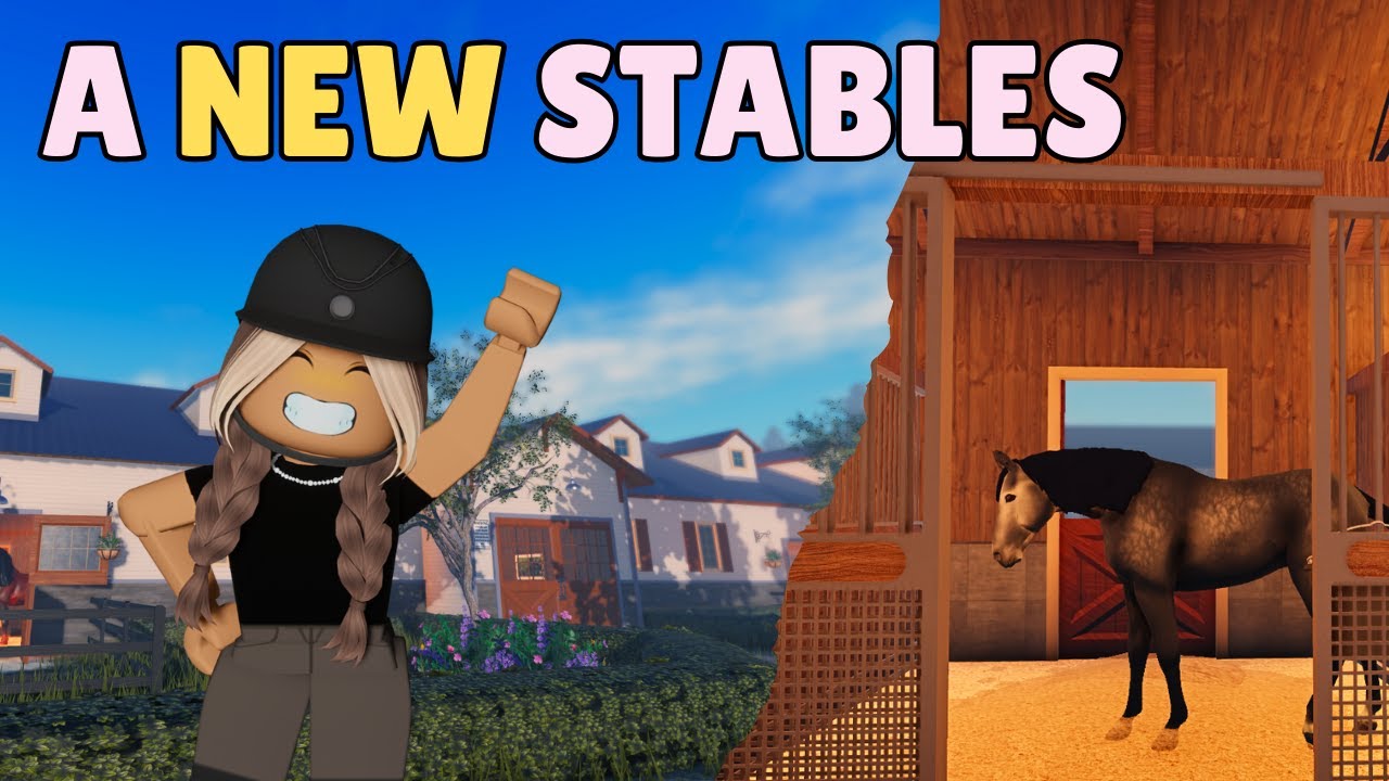 I Found a Brand NEW Stables in Roblox – Must-See! 🐴 - YouTube