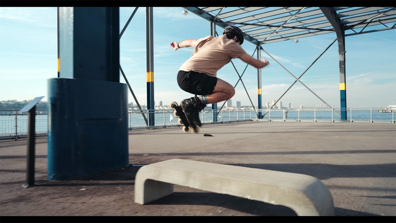 Spring skate with Ohsik and Sean's 360 jumps - YouTube