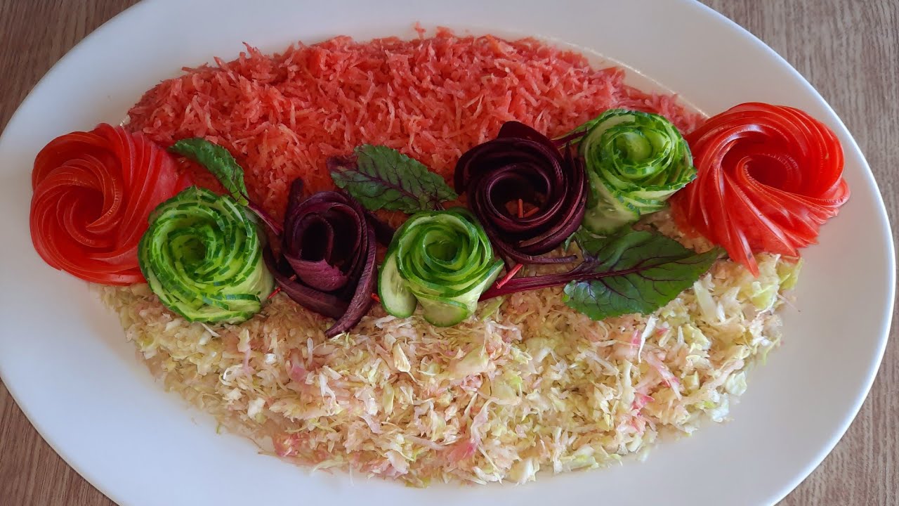 Beauty of Vegetable Roses ! My Best Carving Art | How to Carve ...