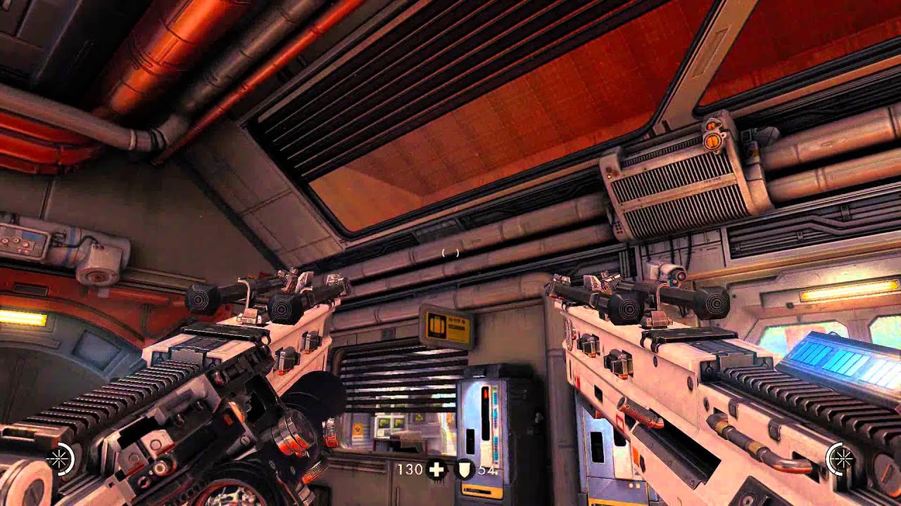 Wolfenstein: The New Order - Lunar Base: Gold Kane, Space Trooper ...