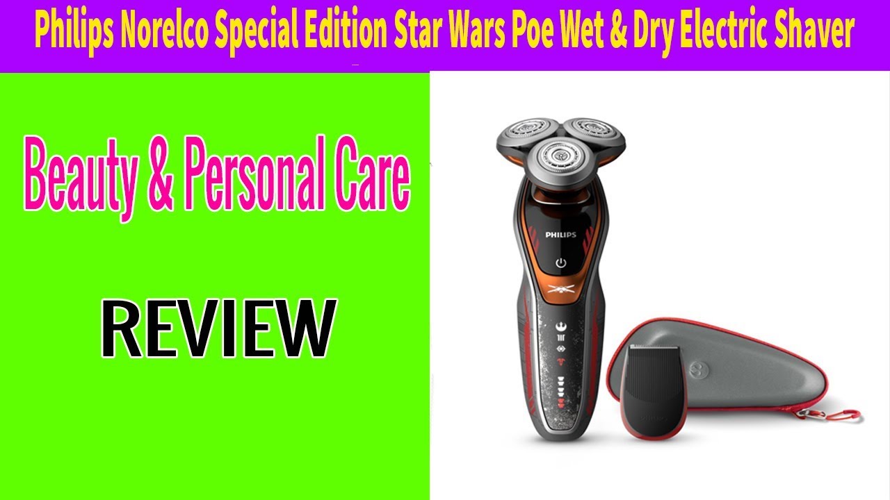 Philips Norelco Special Edition Star Wars Poe Wet and Dry Electric ...