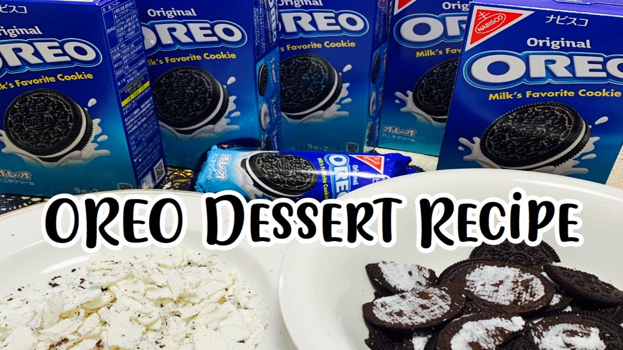 EASY FROZEN OREO FLOAT | NO BAKE RECIPE - YouTube