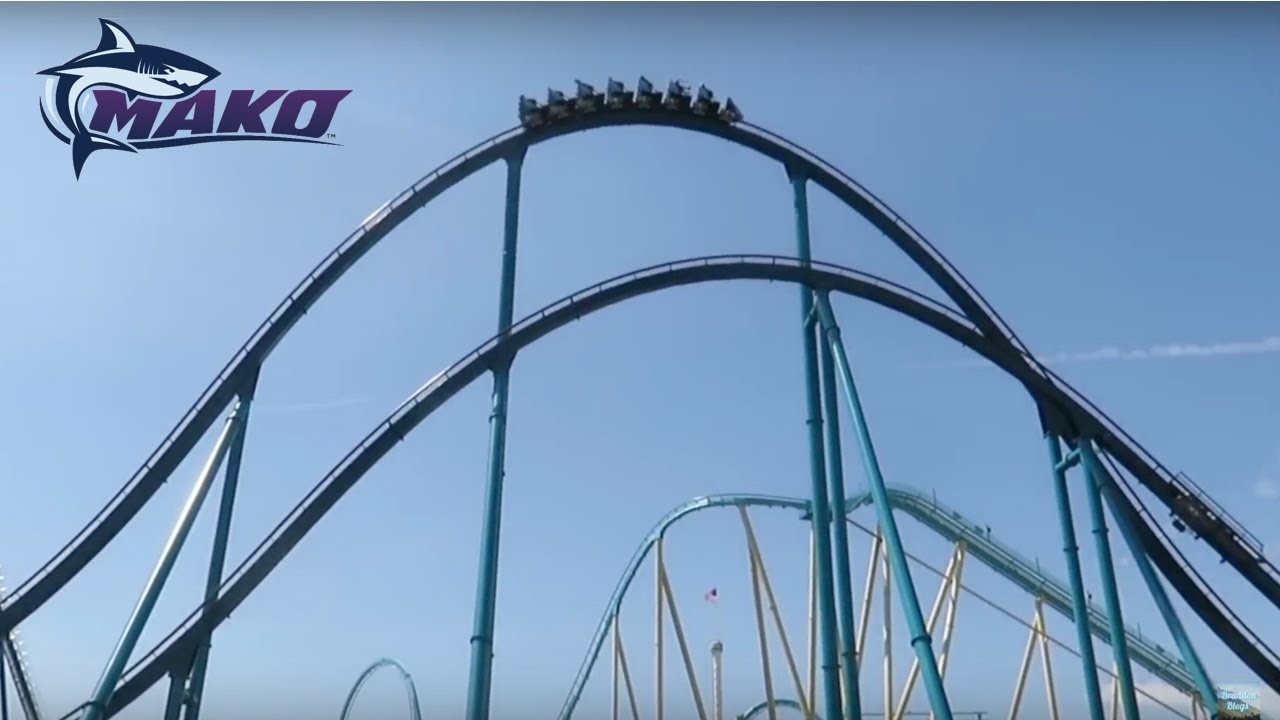 Mako Roller Coaster Edit (Sea World Orlando) | BrandonBlogs - YouTube