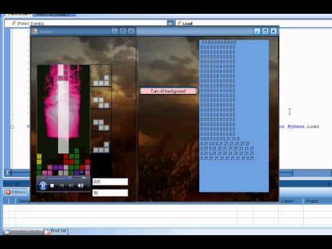 Tetris Visual Basic - YouTube