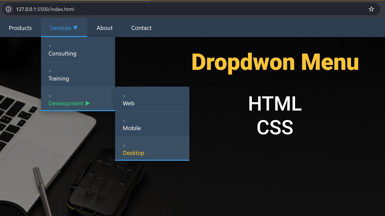 Next Level Navigation Building A Multi Level Dropdown Menu With Css 3581