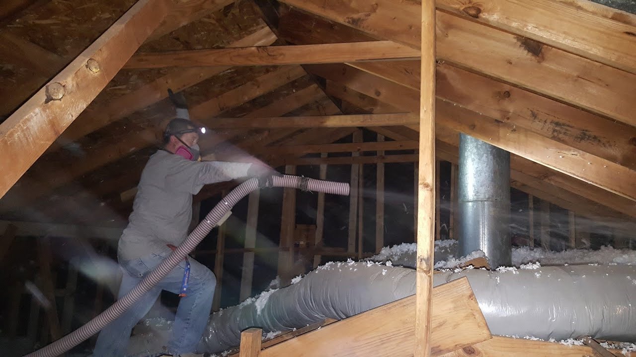 Home Insulation Installation - YouTube