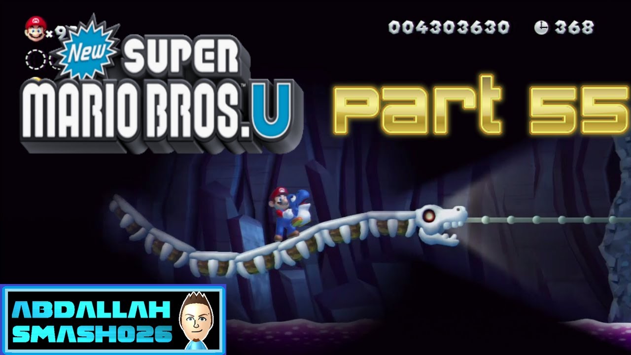 Let's Play New Super Mario Bros U for WiiU - Part 55: W6-6 "Thrilling ...