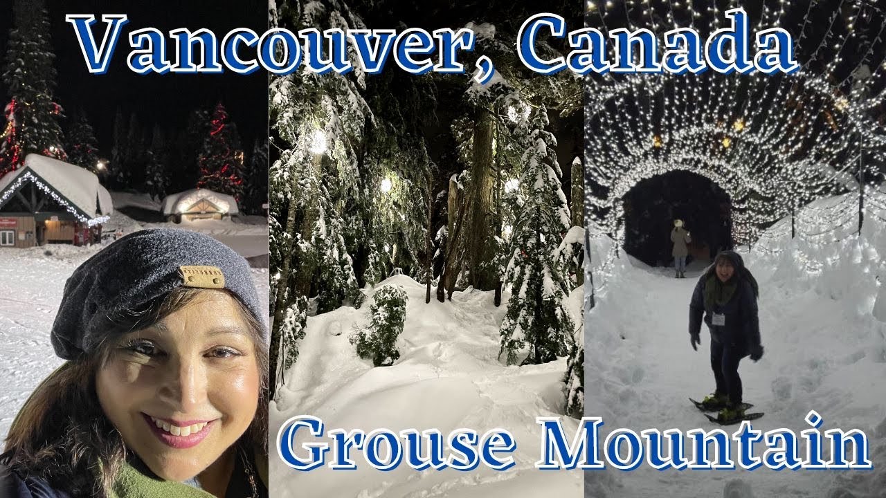Grouse Mountain Light Walk, Vancouver, Canada - YouTube