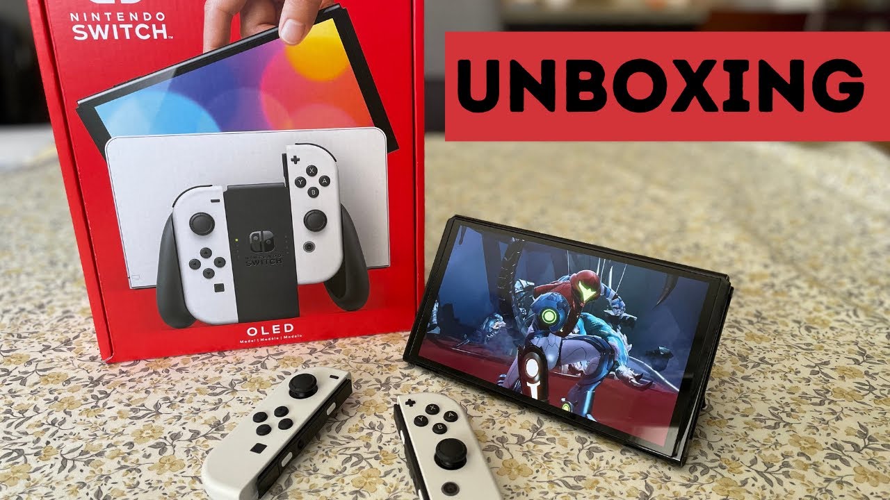 Unboxing de la nueva Nintendo Switch OLED | Primeras impresiones - YouTube