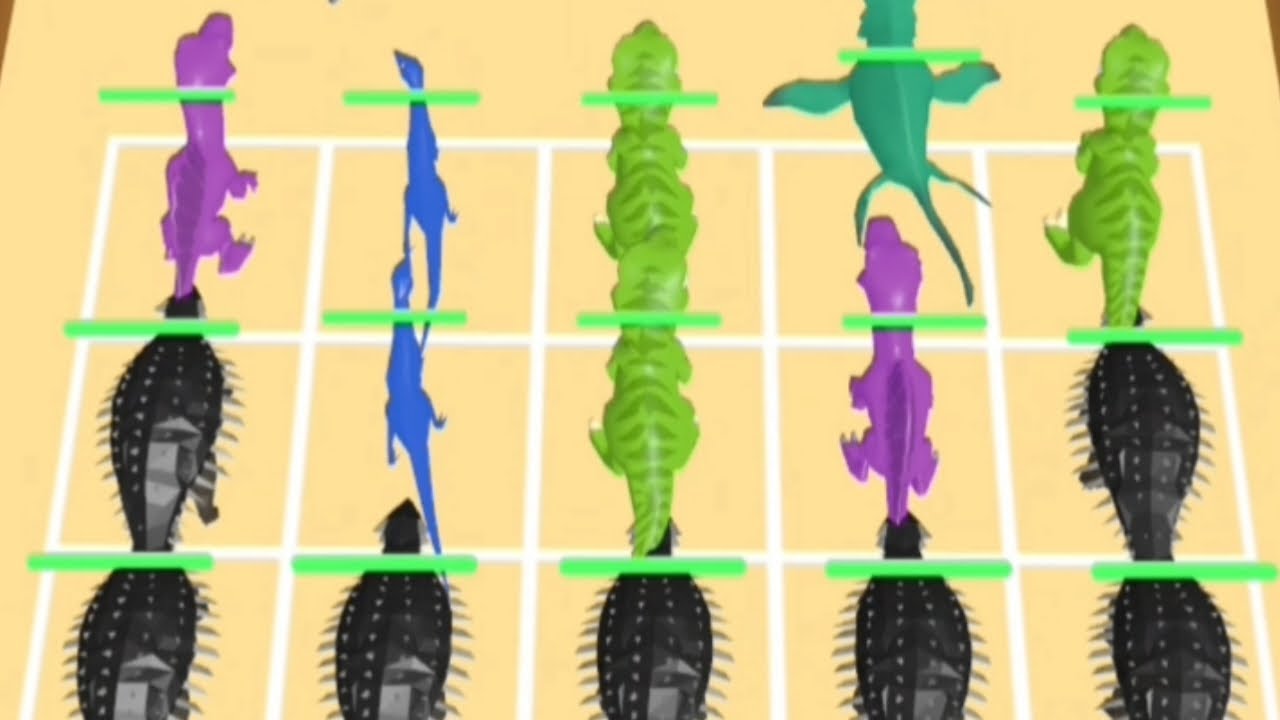 Monster Catch Run gameplay walkthroug best dinosaur mobile game part 1 ...